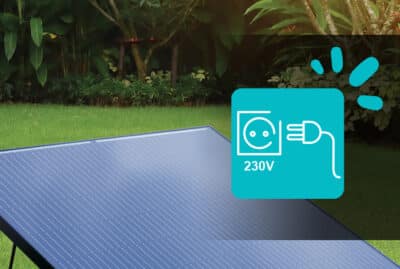 Plug and play solar panels