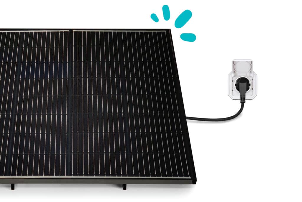Plug and play solar panels