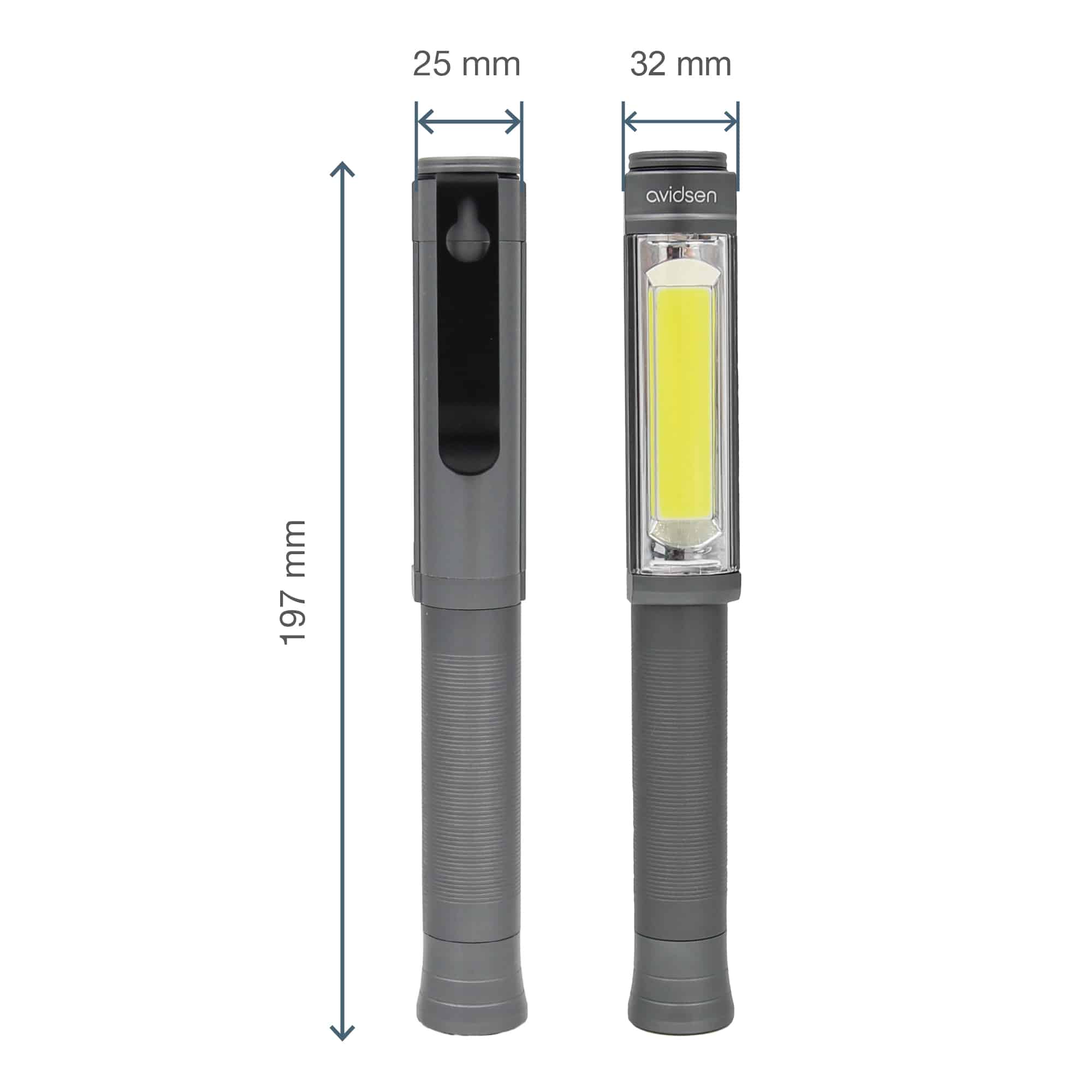 Torcia COB LED 500 lumen 3 modalità di illuminazione - Avidsen - Cod ...