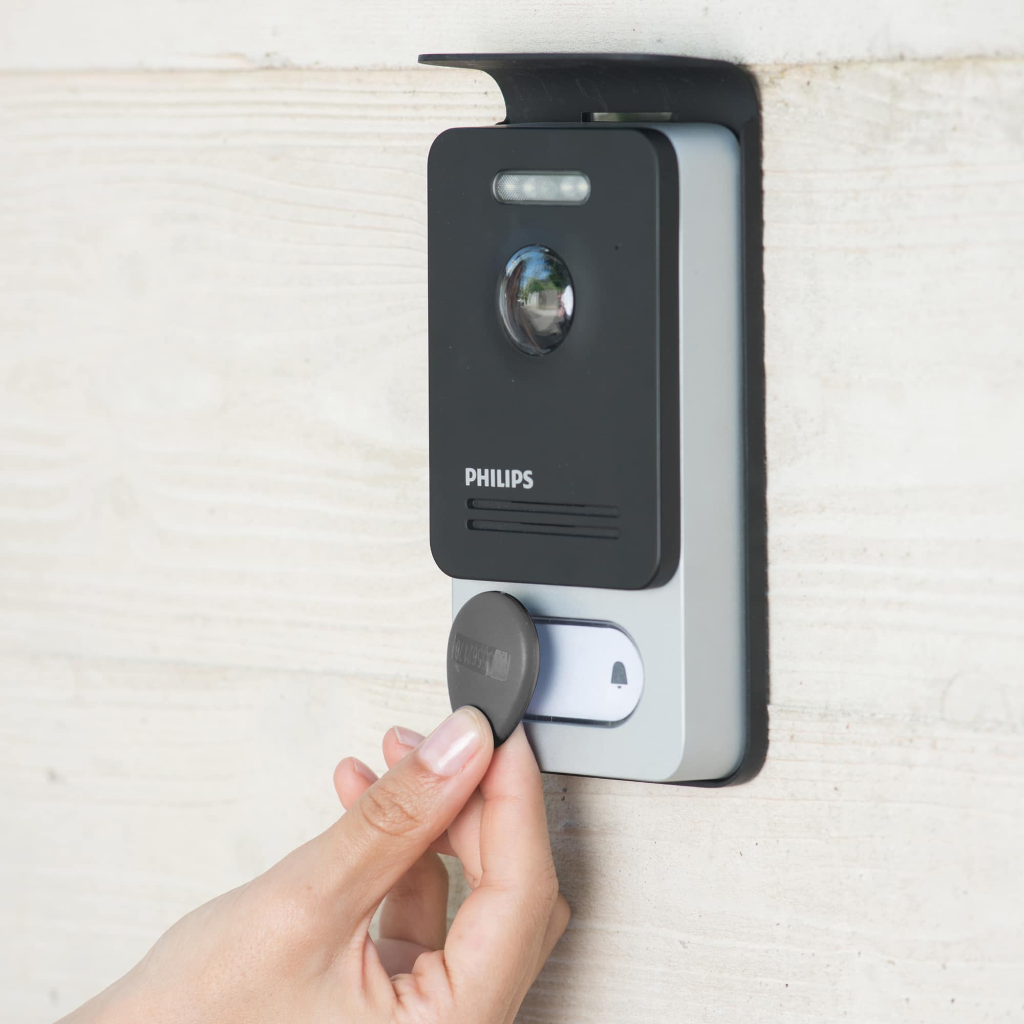 Placa externa adicional Philips WelcomeEye Outdoor - Philips - 531006 ...
