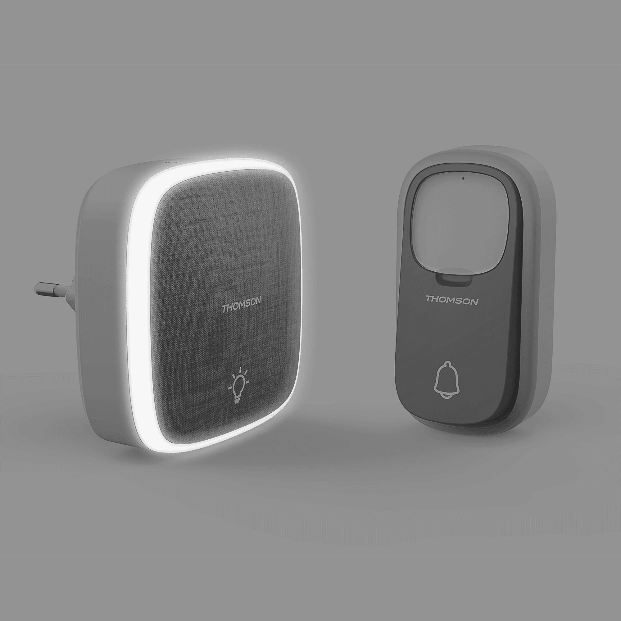 Carillon a collegamento, senza batteria - Thomson Kinétic Halo Plug ...