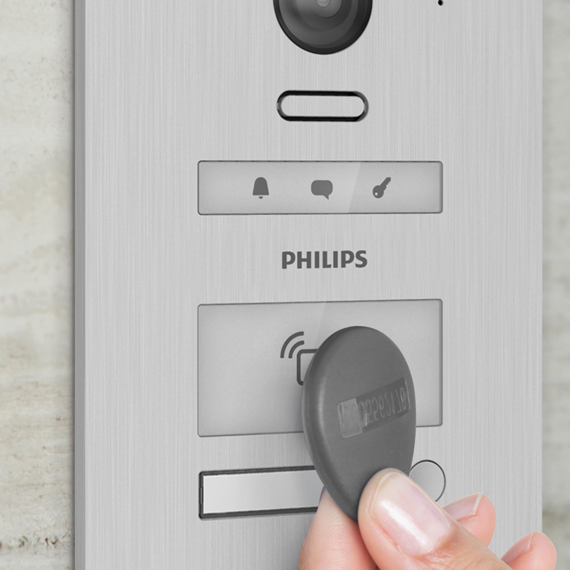 1 placa externa - WelcomeHive Pro 2 - Philips - 531060 - Avidsen.com
